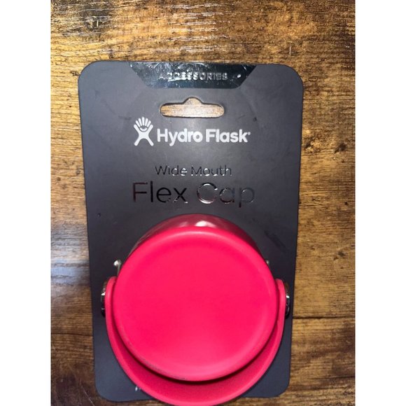 Hydro Flask | Kitchen | New Pink Wide Mouth Flex Cap Fits All Wide ...